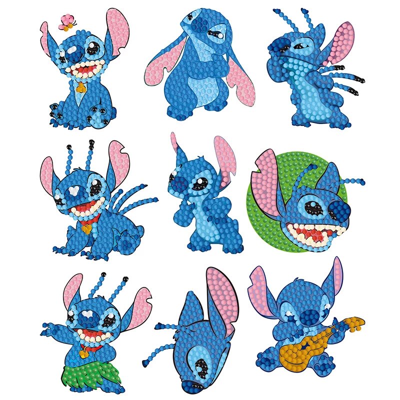 Stickers klistermärke Stitch diamond painting diamant tavlor Www ...